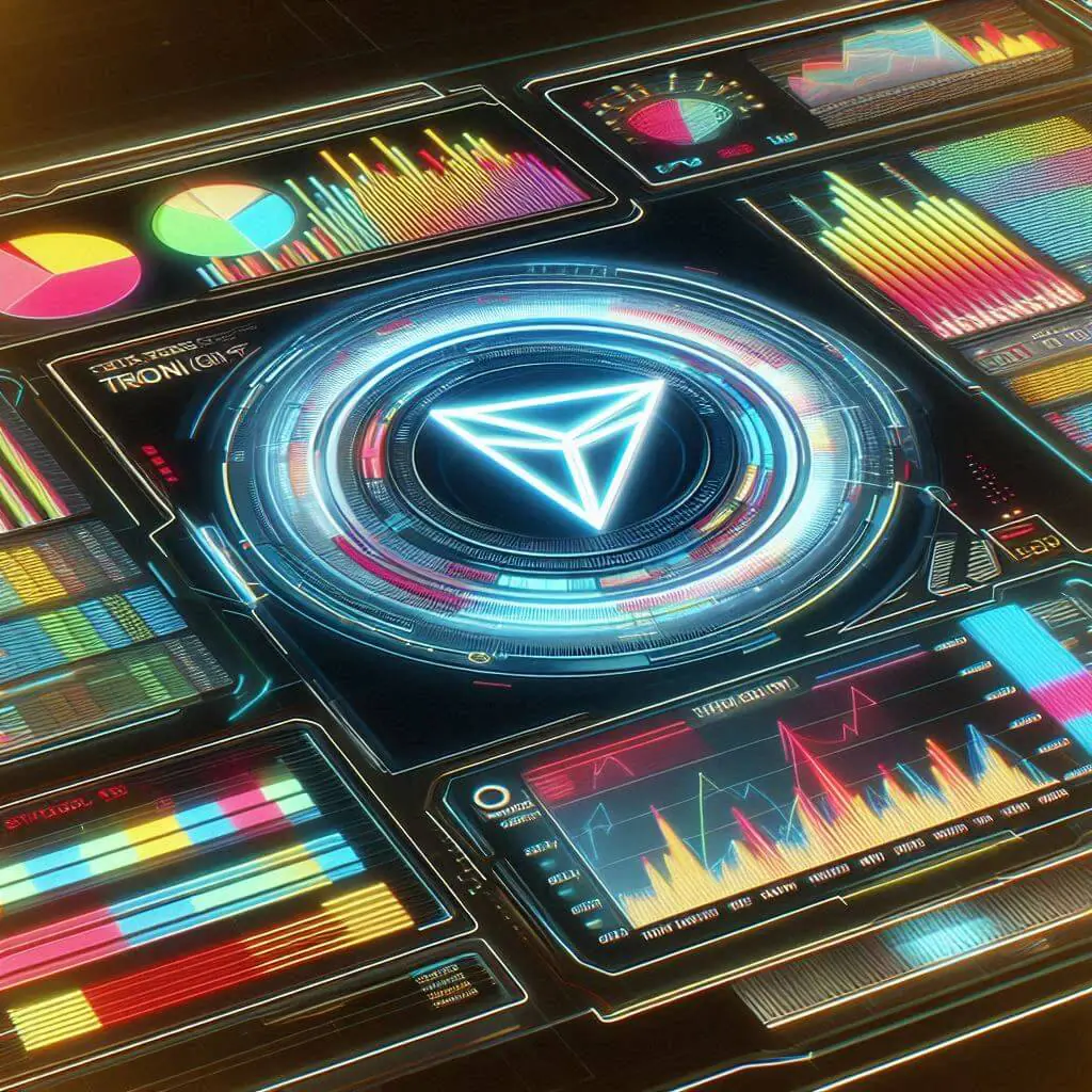 De maandelijkse prestaties van TRON geanalyseerd